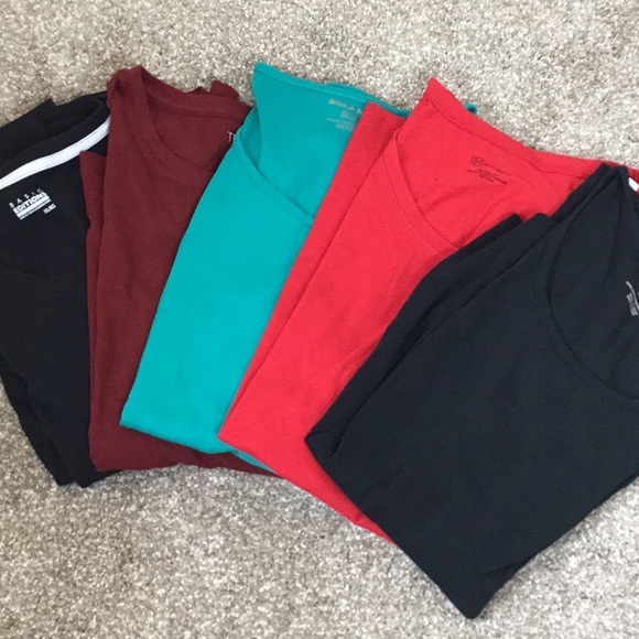 Tops | 5 Shirts Long Sleeve Size Xl | Poshmark